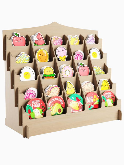 25 Pocket Sticker Display Fixture – Sweetgum Studio LLC