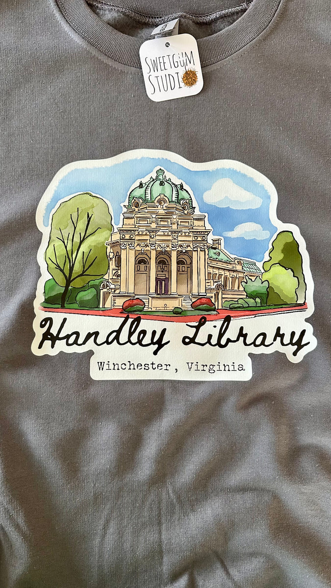 Handley Library Sweatshirt – Sweetgum Studio LLC