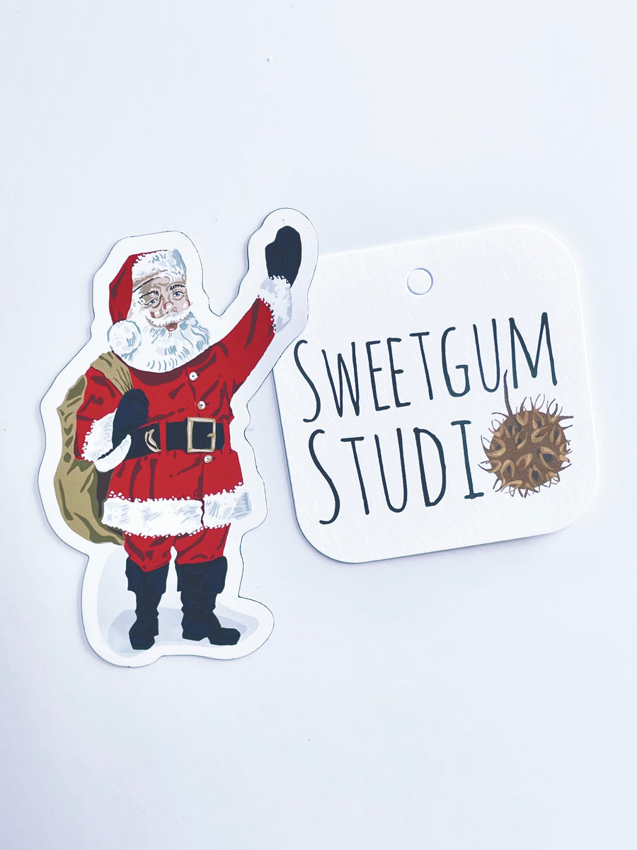 Santa Magnet – Sweetgum Studio LLC